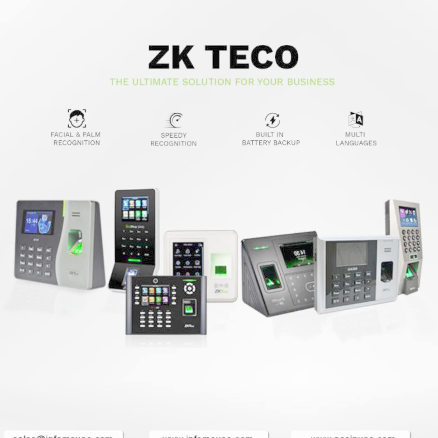 ZKTeco Biometric attendance machine